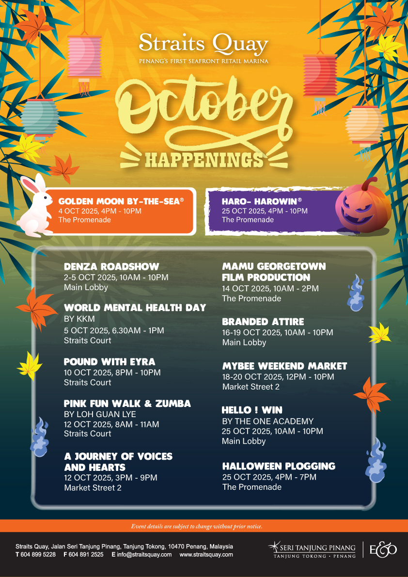 October Happenings - Straits Quay